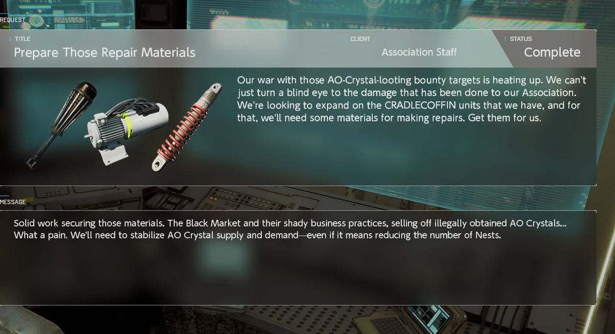 Prepare Those Repair Materials | Synduality Wiki | Fandom