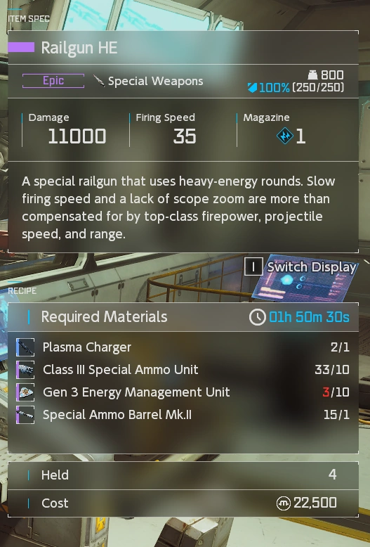 Railgun HE | Synduality Wiki | Fandom