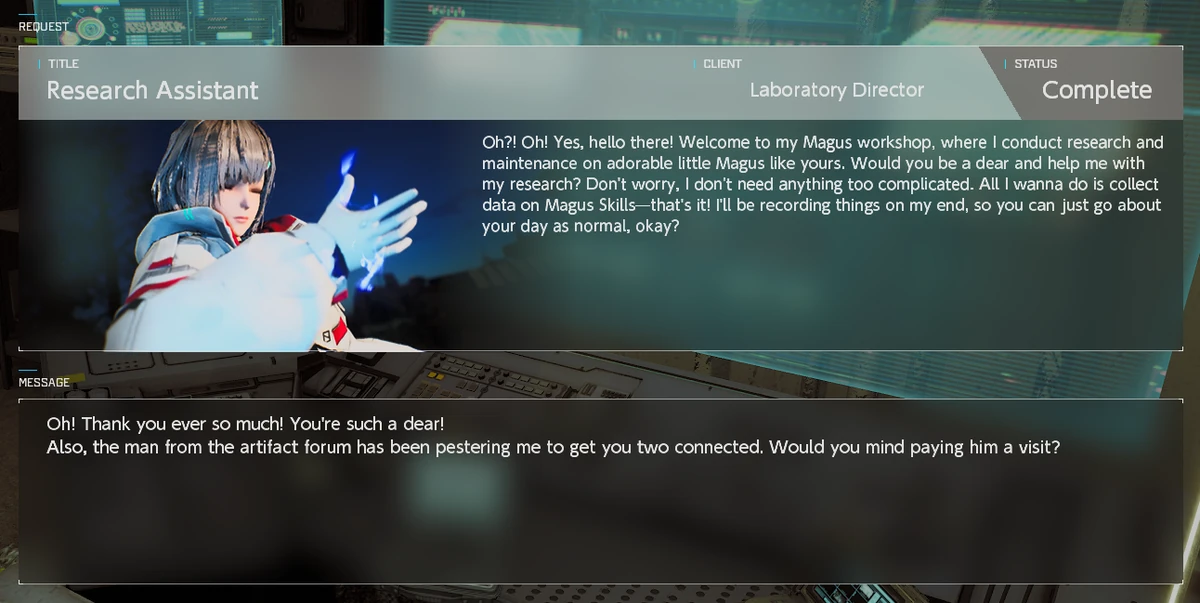 Research Assistant | Synduality Wiki | Fandom