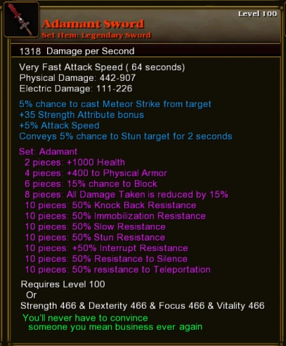 Adamant Sword | SynergiesMod Unofficial Wiki | Fandom