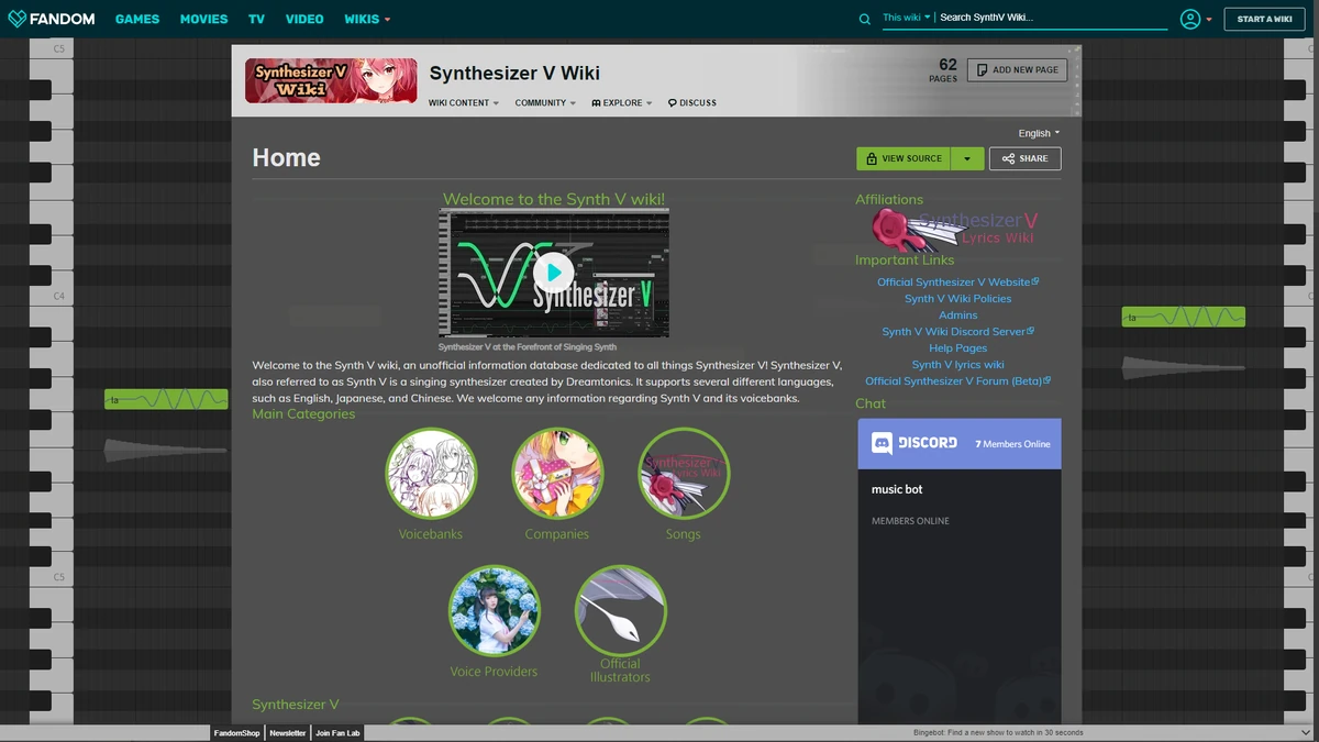 Category:Websites | SynthV Wiki | Fandom