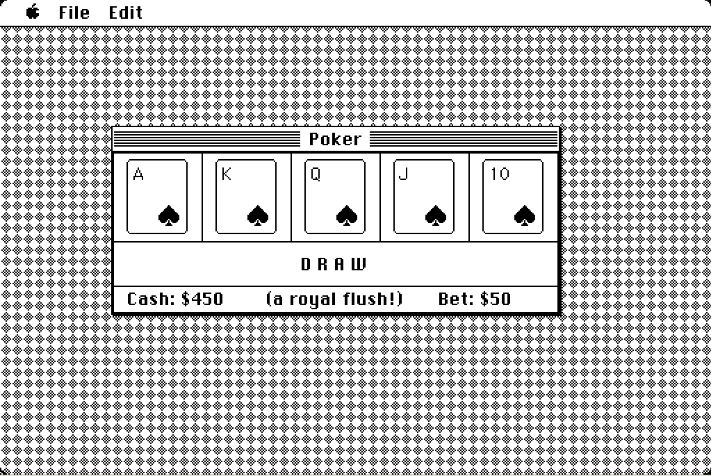 Poker | Classic Mac Wiki | Fandom