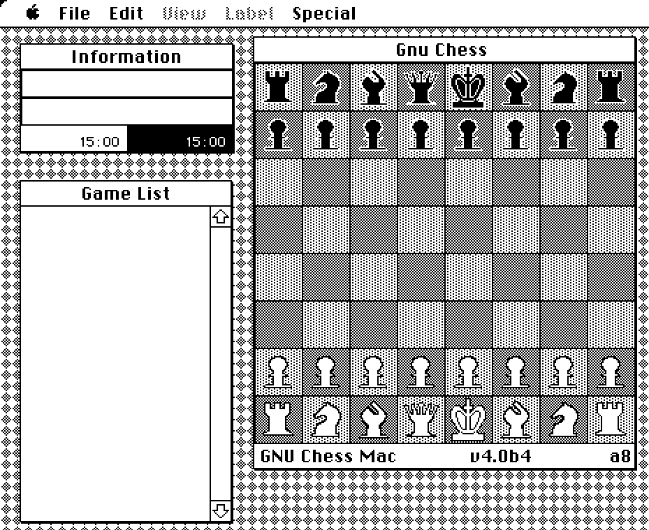 GNU Chess Mac | Classic Mac Wiki | Fandom