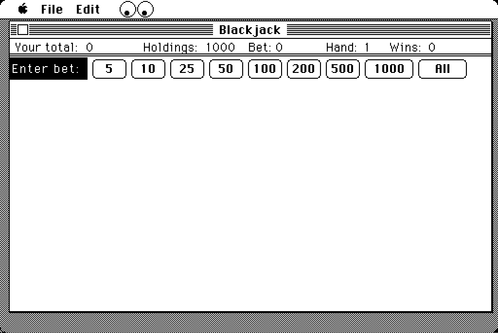 Blackjack | Classic Mac Wiki | Fandom