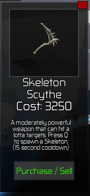 Skeleton Scythe | S&Z Entertainment Wiki | Fandom