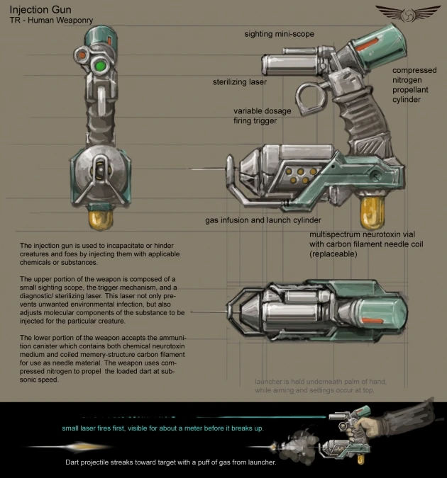 Injector Gun | TaRapedia | Fandom