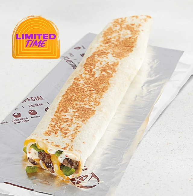 Steak & Poblano Rolled Quesadilla | Taco Bell Wiki | Fandom