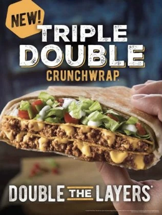 Triple Double Crunchwrap | Taco Bell Wiki | Fandom