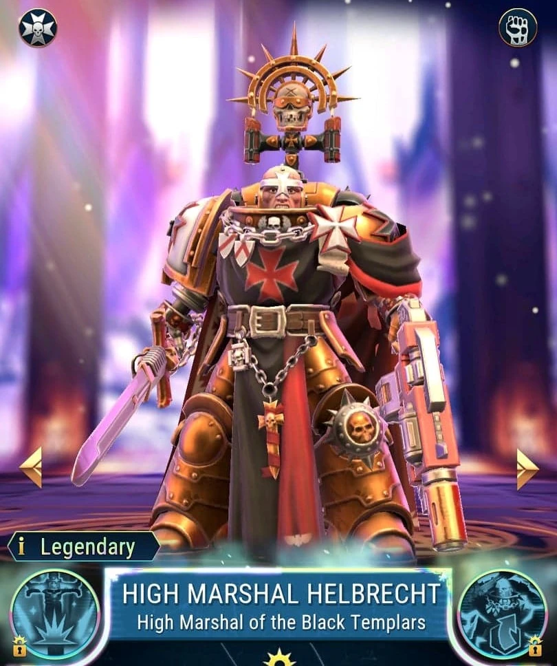 High Marshal Helbrecht | Tacticus Wiki | Fandom