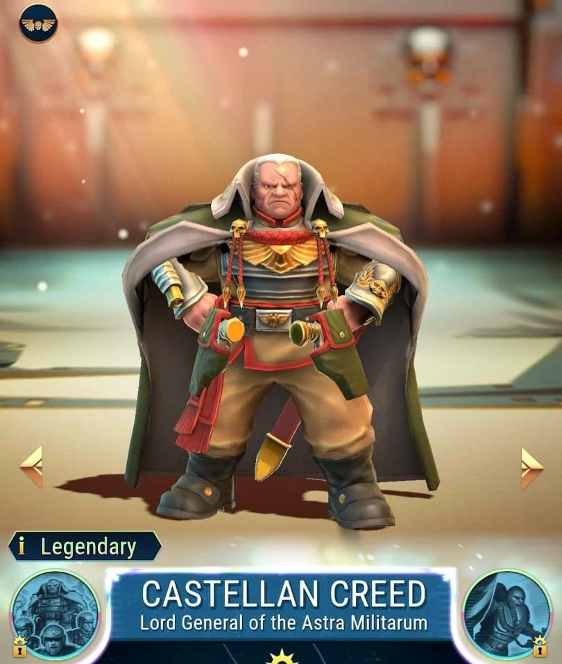 Castellan Creed | Tacticus Wiki | Fandom