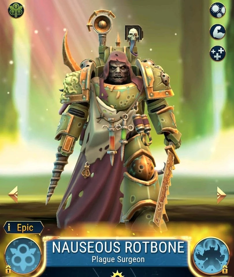 Nauseous Rotbone | Tacticus Wiki | Fandom