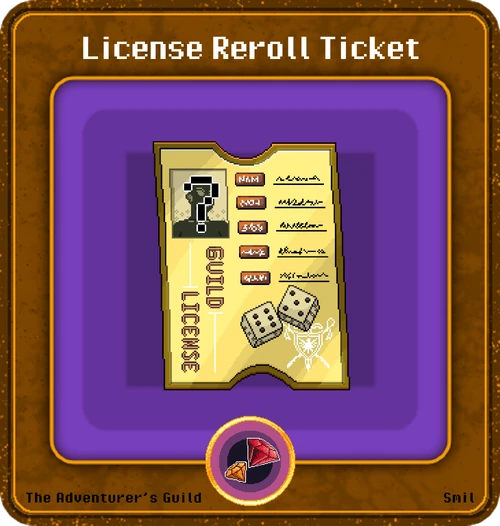 License reroll guide | The Adventurer's Guild Wiki | Fandom