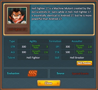 Hell Fighter 17 | Taiga Wiki | Fandom