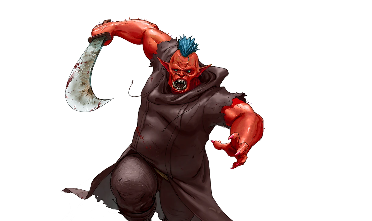 Orco de llamas | Wiki Taimanin RPG Extasy | Fandom