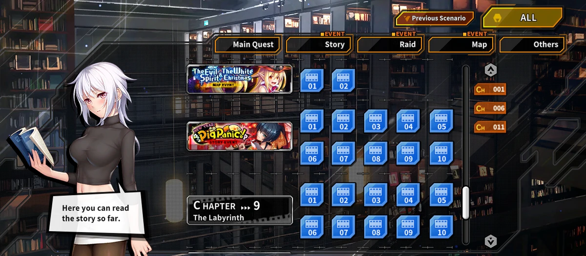 Library | Taimanin RPG-Extasy Wiki | Fandom