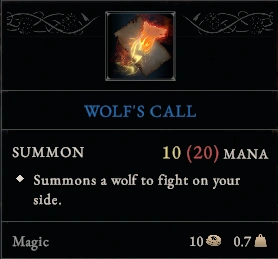 Wolf's Call | Tainted Grail: The Fall of Avalon Wiki | Fandom