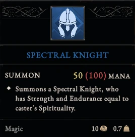 Spectral Knight | Tainted Grail: The Fall of Avalon Wiki | Fandom