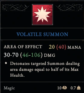 Volatile Summon | Tainted Grail: The Fall of Avalon Wiki | Fandom