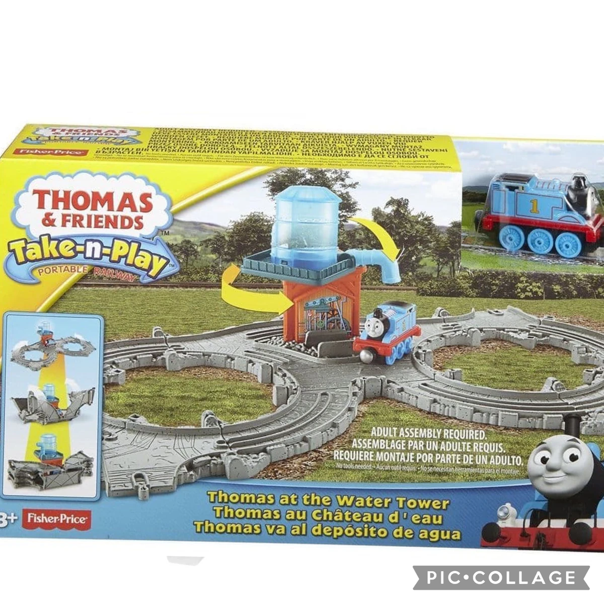 Thomas at the water tower | Take n play take along Wiki | Fandom