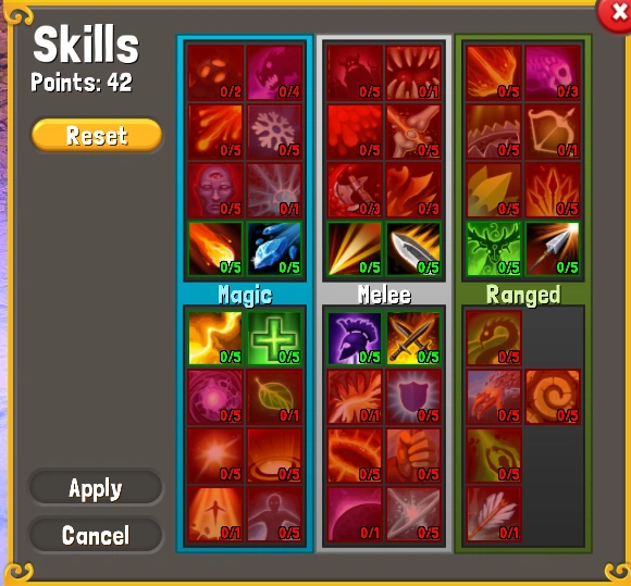 Skills - Official Tale of Toast Wiki
