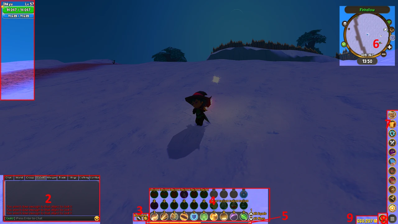 HUD (Heads up Display) - Official Tale of Toast Wiki