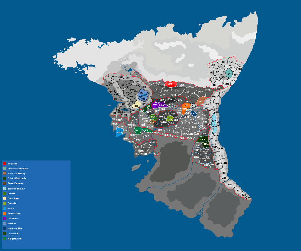Factions and Cohalitions | Tales from Beleriand Wiki | Fandom