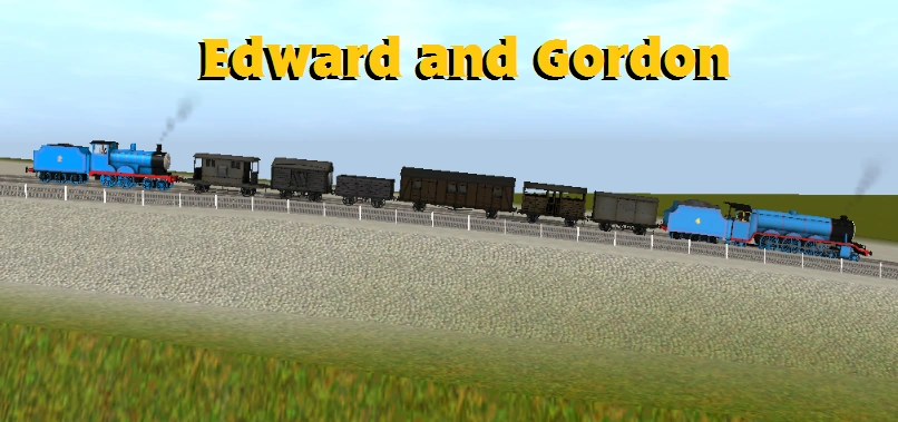 Edward and Gordon | Tales From The Tracks Trainz Series Wikia | Fandom