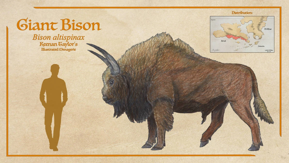 Giant Bison | Tales of Kaimere Wiki | Fandom