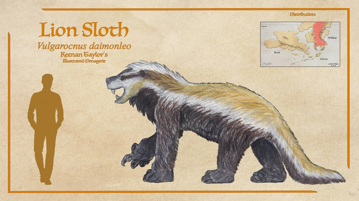 Lion Sloth | Tales of Kaimere Wiki | Fandom