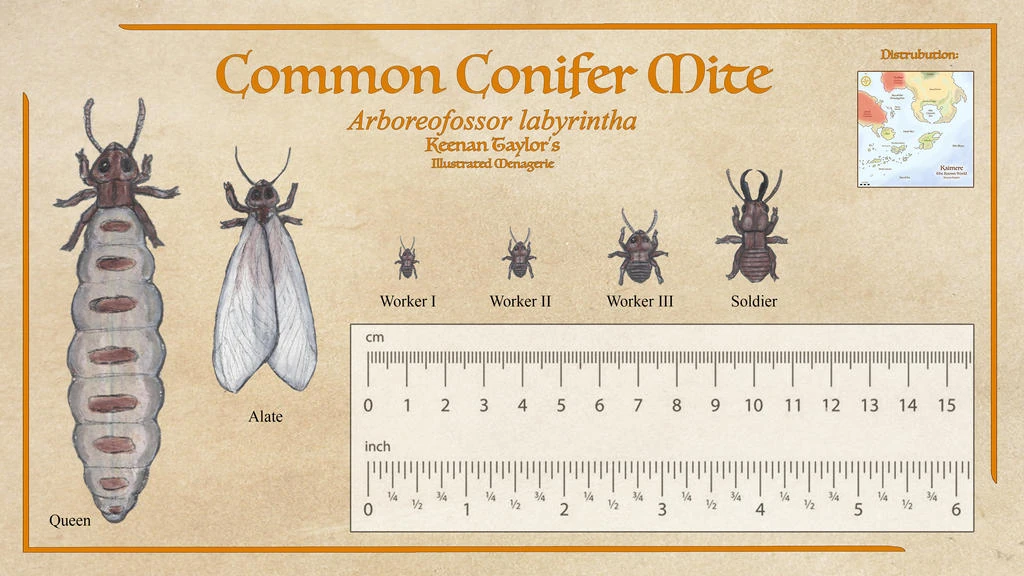 Common Conifer Mite | Tales of Kaimere Wiki | Fandom