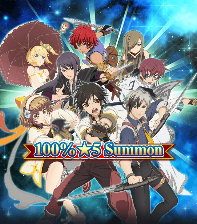 100% 5-star Summon | Tales of Link Wikia | Fandom