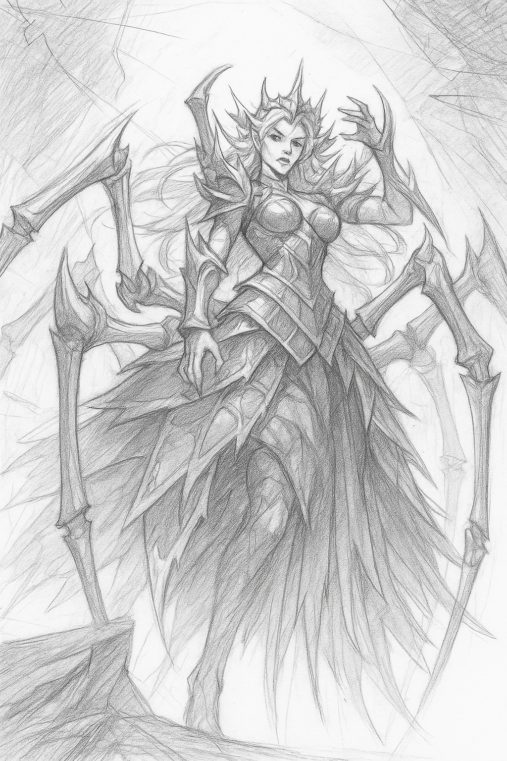 Betrayer God: Loth, The Spider Queen | Tales of the Astral Compass Wiki ...