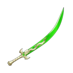 Fantasy Scimitar Sword