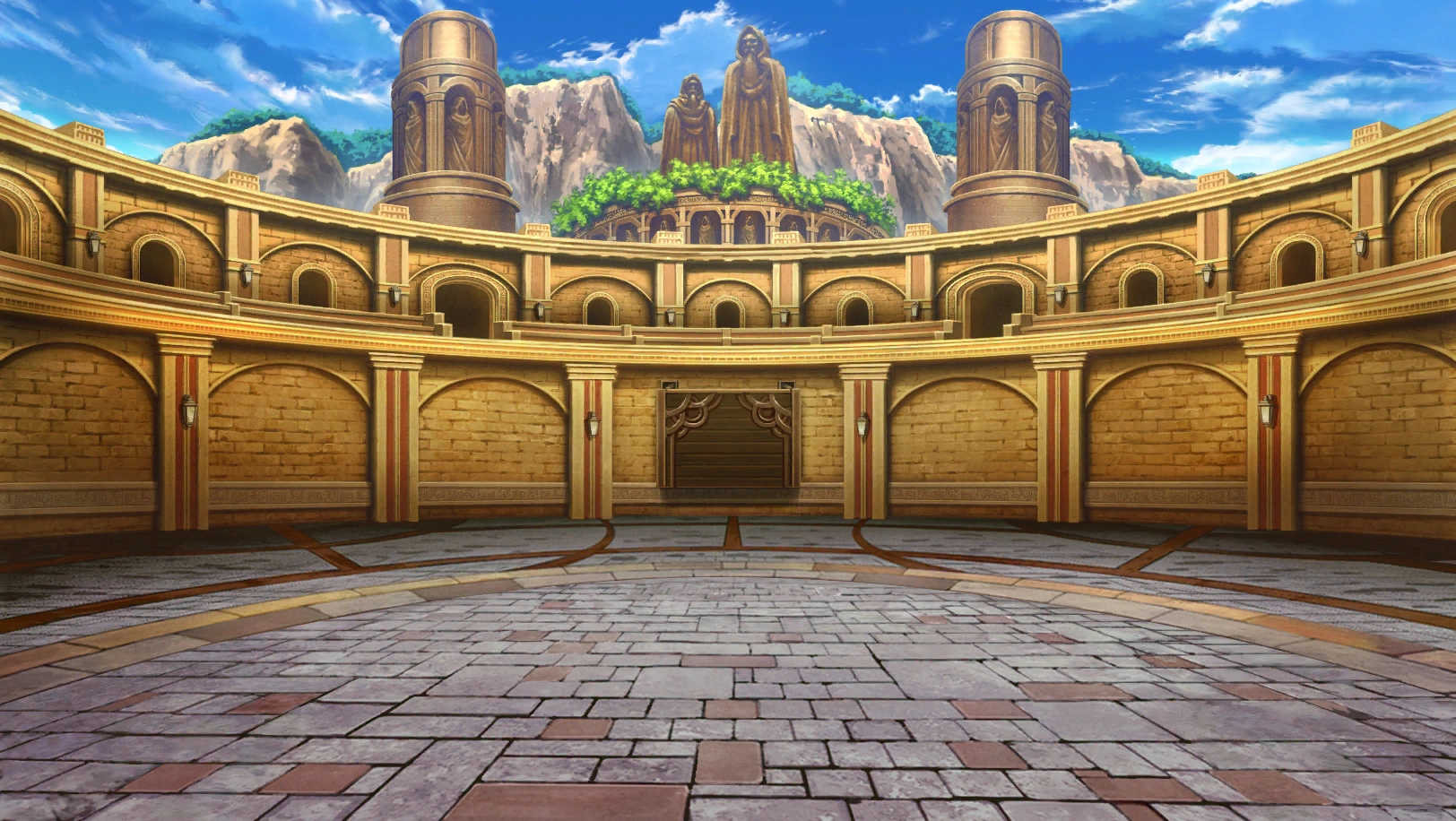 Fighting Arena Background