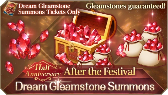Half Anniversary After the Festival Dream Gleamstone Summons | Tales of ...