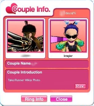 Couple Info | Tales Runner Wiki | Fandom