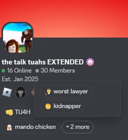 Server Info | Talk Tuah Extended Server Wiki | Fandom