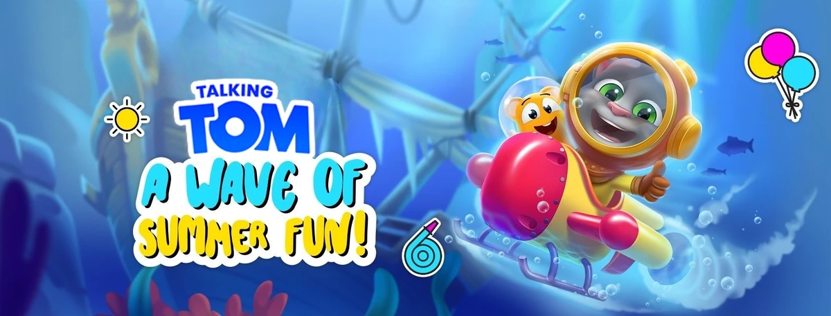 Talking Tom: A Wave of Summer Fun! | Talking Tom and Friends Fanon Wiki ...