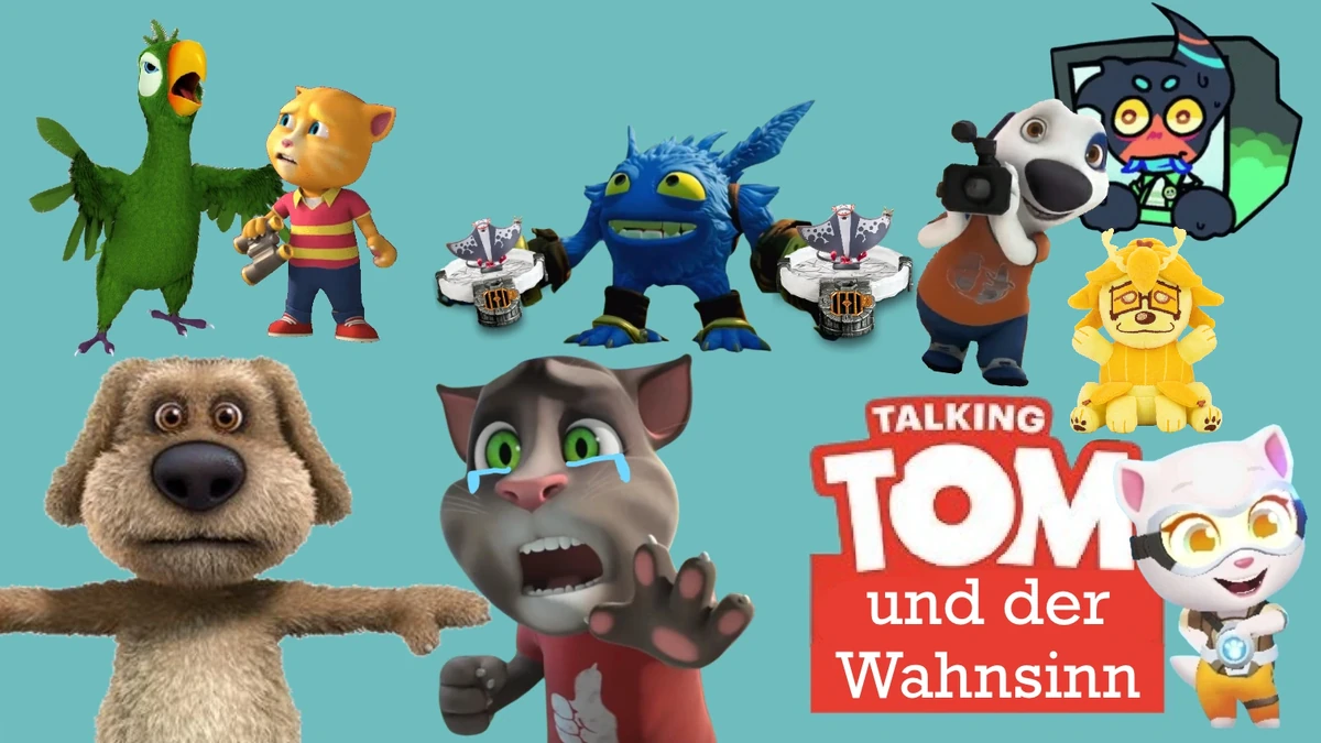Talking Tom & Whatever It Is (German dub) | Talking Tom and Friends ...