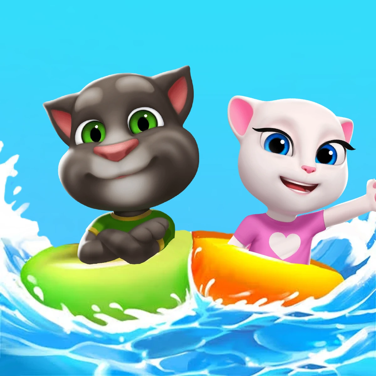 Talking Tom Pool (Korean version) | Talking Tom and Friends Fanon Wiki ...