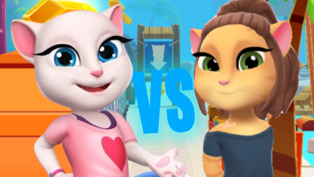Angela VS Emma | Talking Tom and Friends Fanon Wiki | Fandom