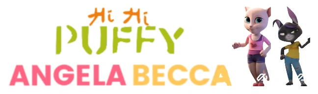 Hi Hi Puffy AngelaBecca | Talking Tom and Friends Fanon Wiki | Fandom