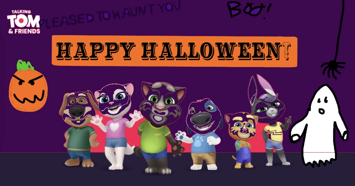 Talking Tom and Friends: Halloween | Talking Tom and Friends Fanon Wiki ...