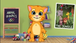 Talking Ginger's Animal Olympics | Wiki Talking Tom & Friends Français ...