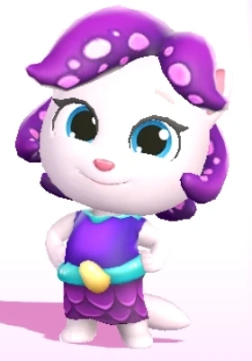 Angela Mermaid | Talking Tom Blast Park Wiki | Fandom