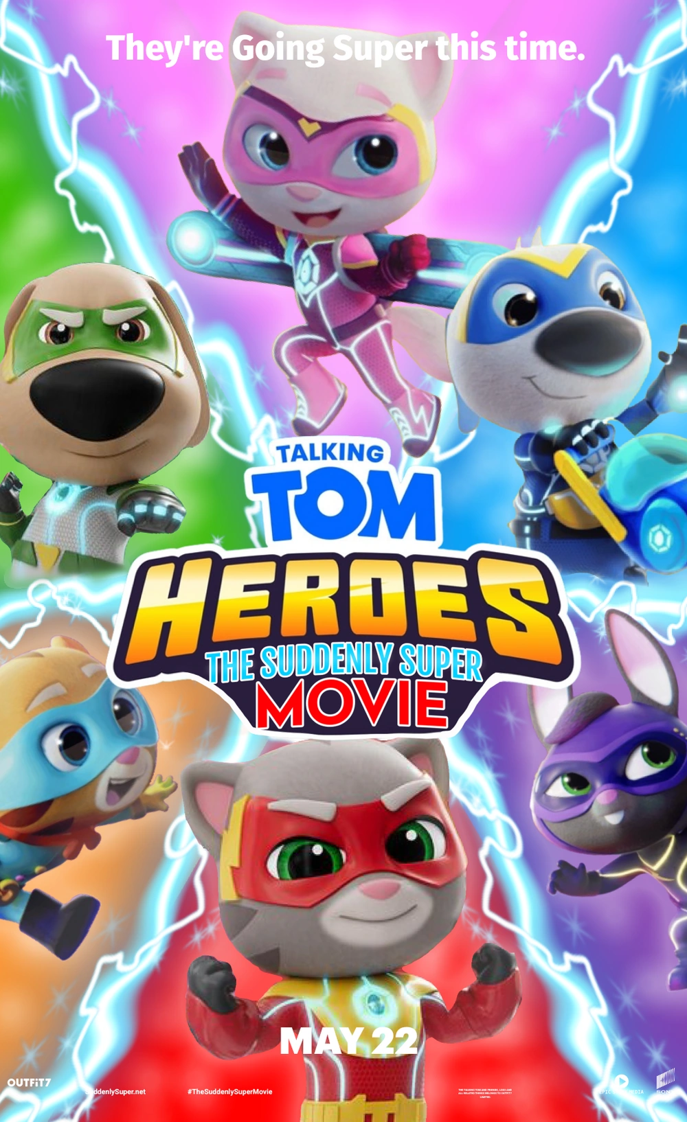 Talking Tom Heroes Super: O Filme | Talking Tom and Friends Brasil ...