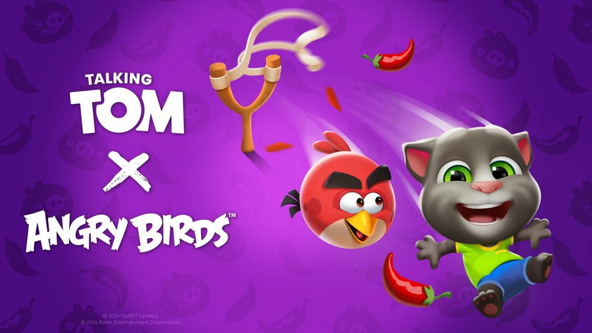 Talking Tom X Angry Birds | Talking Tom & Friends Wiki Brasil | Fandom