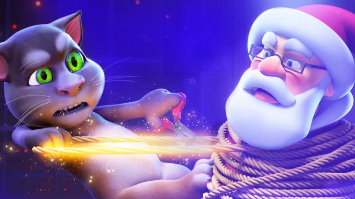 Salvem O Papai Noel | Talking Tom & Friends Wiki Brasil | Fandom