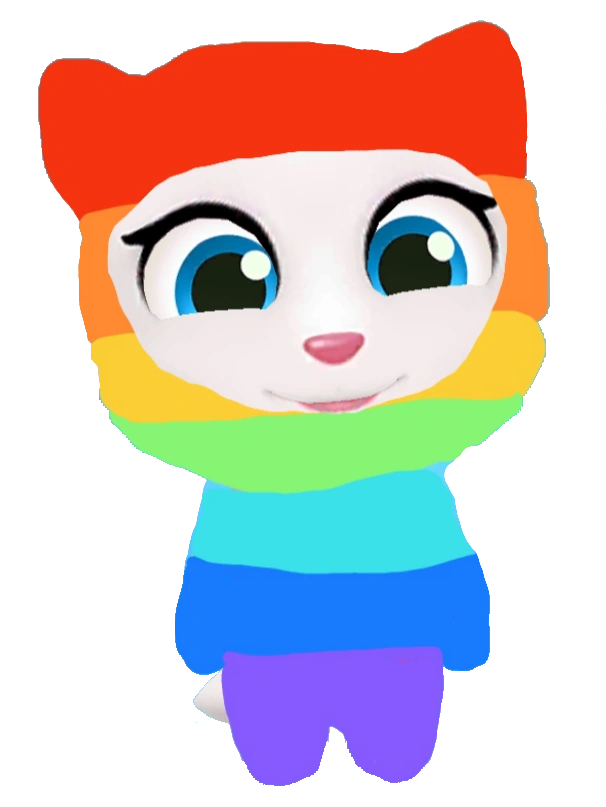 Rainbow Angela | Talking Tom Gold Run Fanon Wiki | Fandom