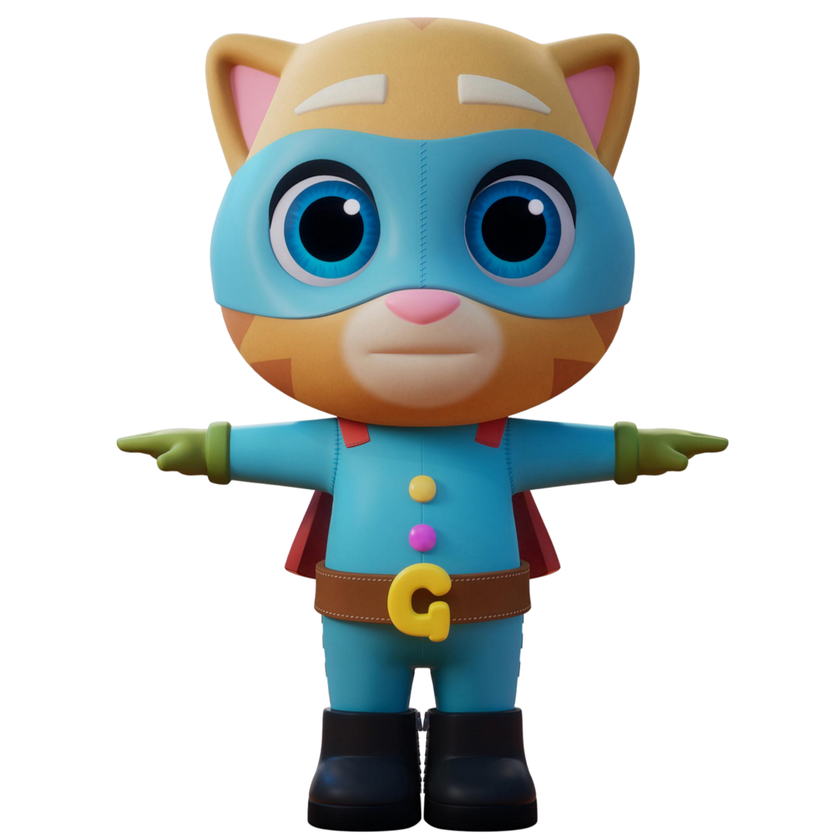 Ginger Talking Tom Heroes Suddenly Super Wiki Fandom